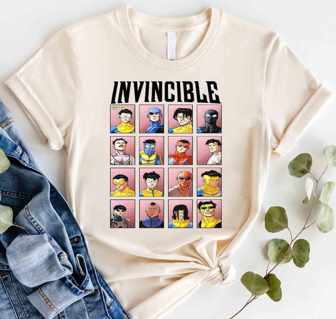 Invincible Variants Shirt, Invincible Vs Conquest T-shirt, Invincible ...