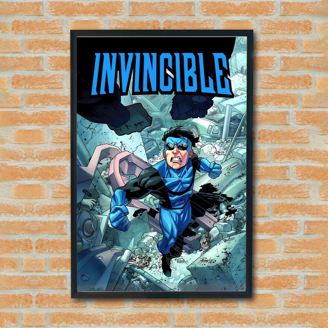 Invincible Variants Poster, Superhero Wall Art, Sci-fi Home Decor ...