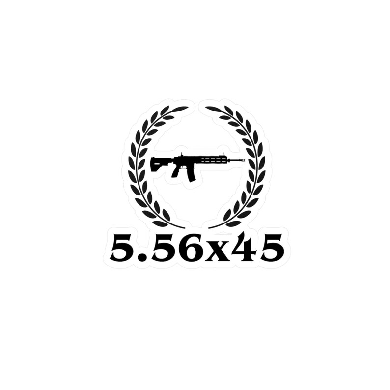 AR15 5.56x45 Gun Sticker - Etsy