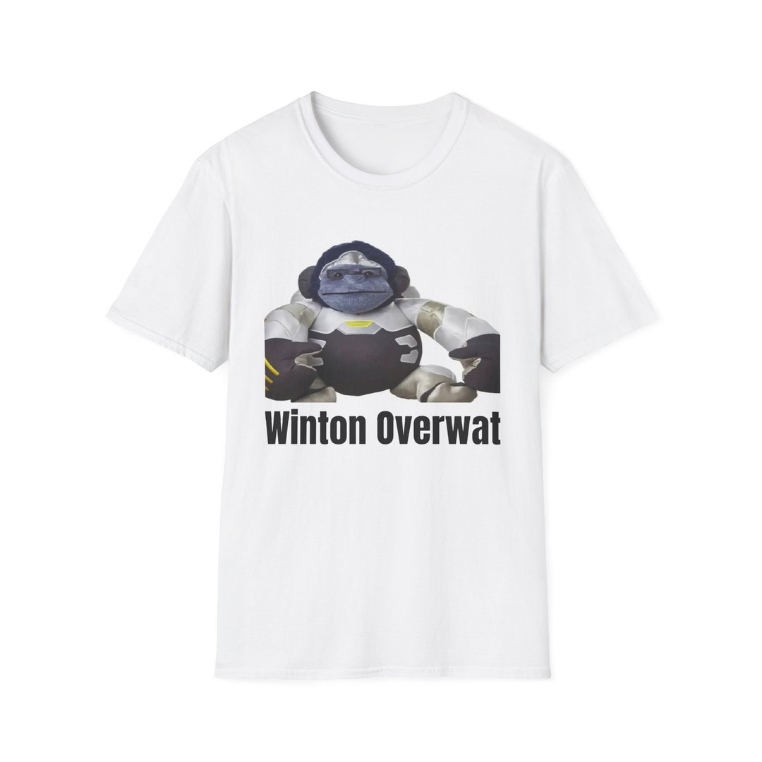 Winton Overwat T-shirt Winston Meme Shirt Overwatch Meme Winton Meme ...