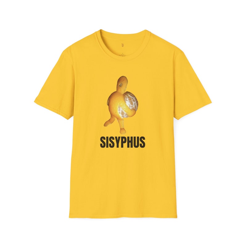 Sisyphus T-shirt, Sisyphus Meme T-shirt, Funny Mythology T-shirt, Gen Z ...
