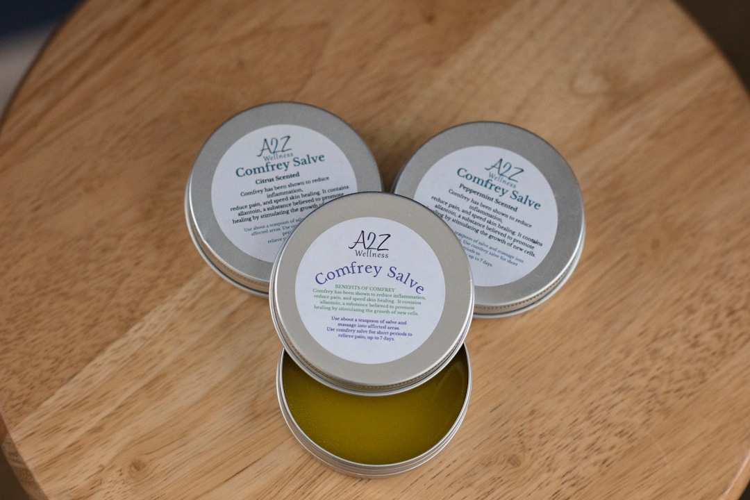 Comfrey Salve "knit Bone" - All-natural Organic Product - Etsy