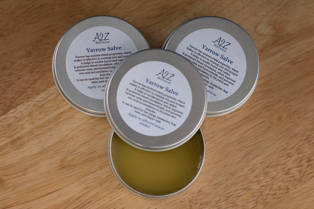 Yarrow Salve - Organic All-natural Products - Etsy