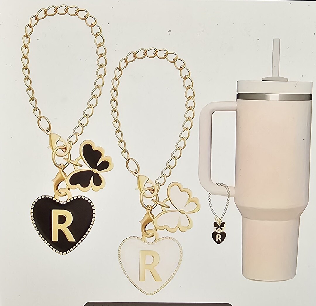 Letter r Charm for Your Stanley or Any Other CUPS - Etsy