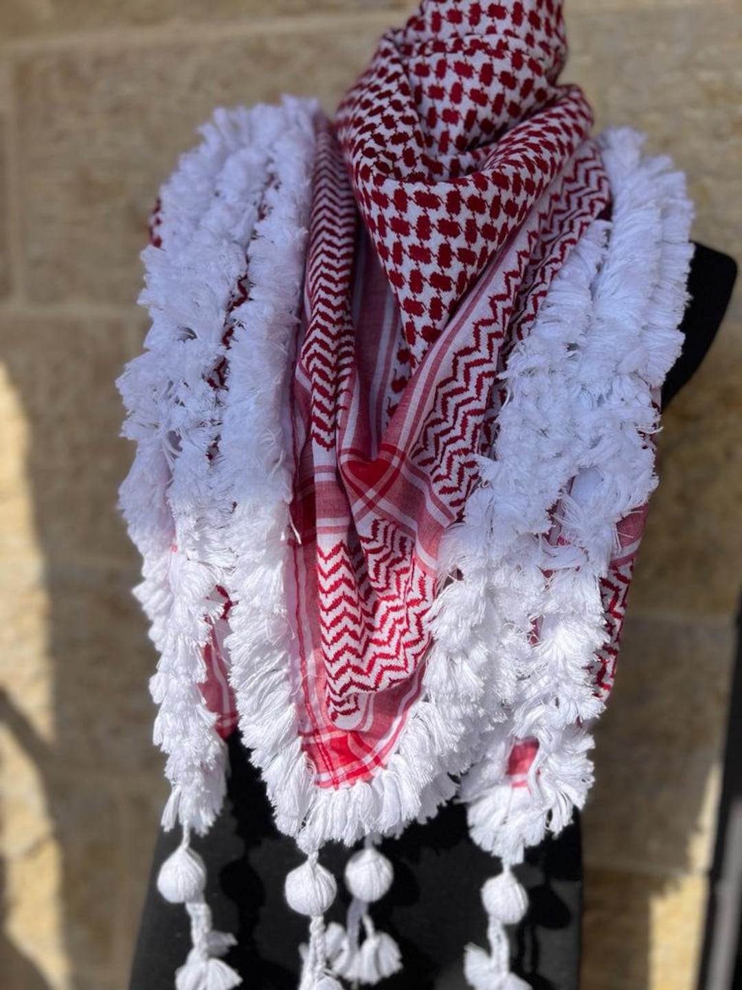 Handmade Traditional Kufiya - Etsy