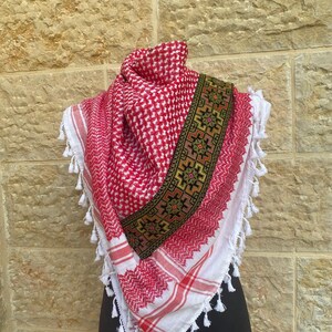 Palestine Hirbawi Kufiya Scarf (made in Palestine) - Etsy