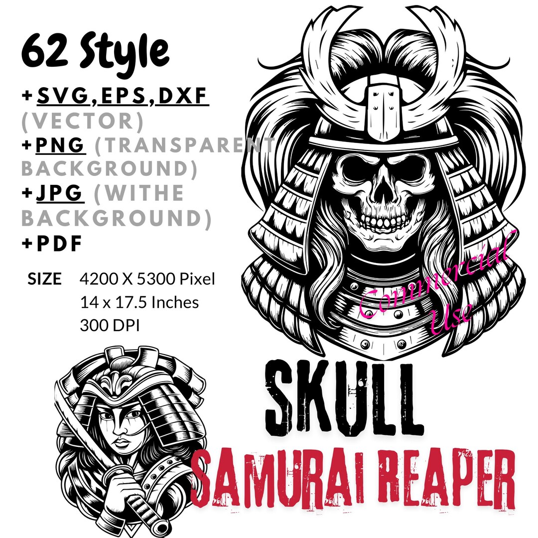 Skull Samurai Reaper,skull Samurai Battle,skull Samurai Honour,skull ...