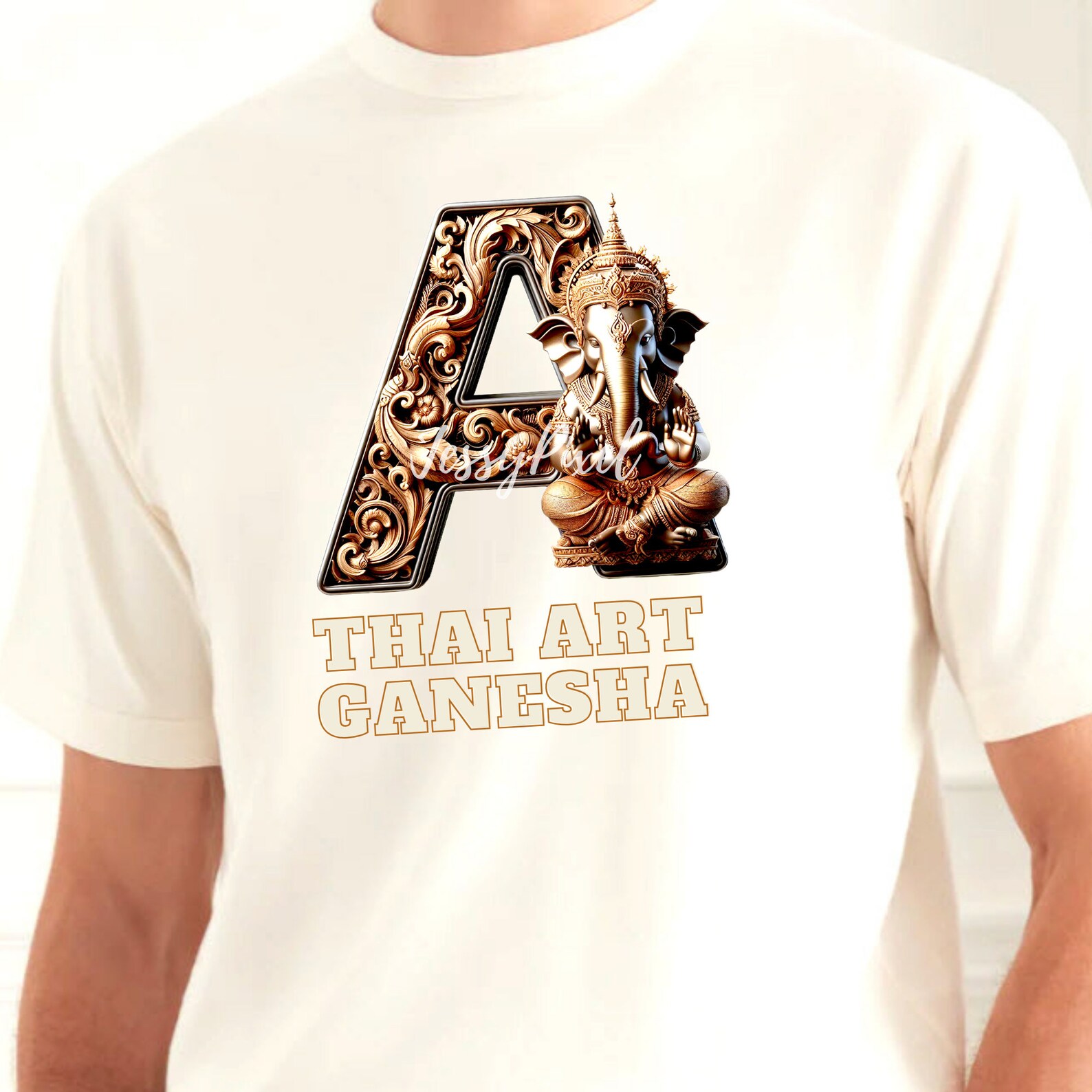 36 PNG Alphabet Clipart Set, Ganesha and Thai Art Letters, 300DPI, 4000 ...