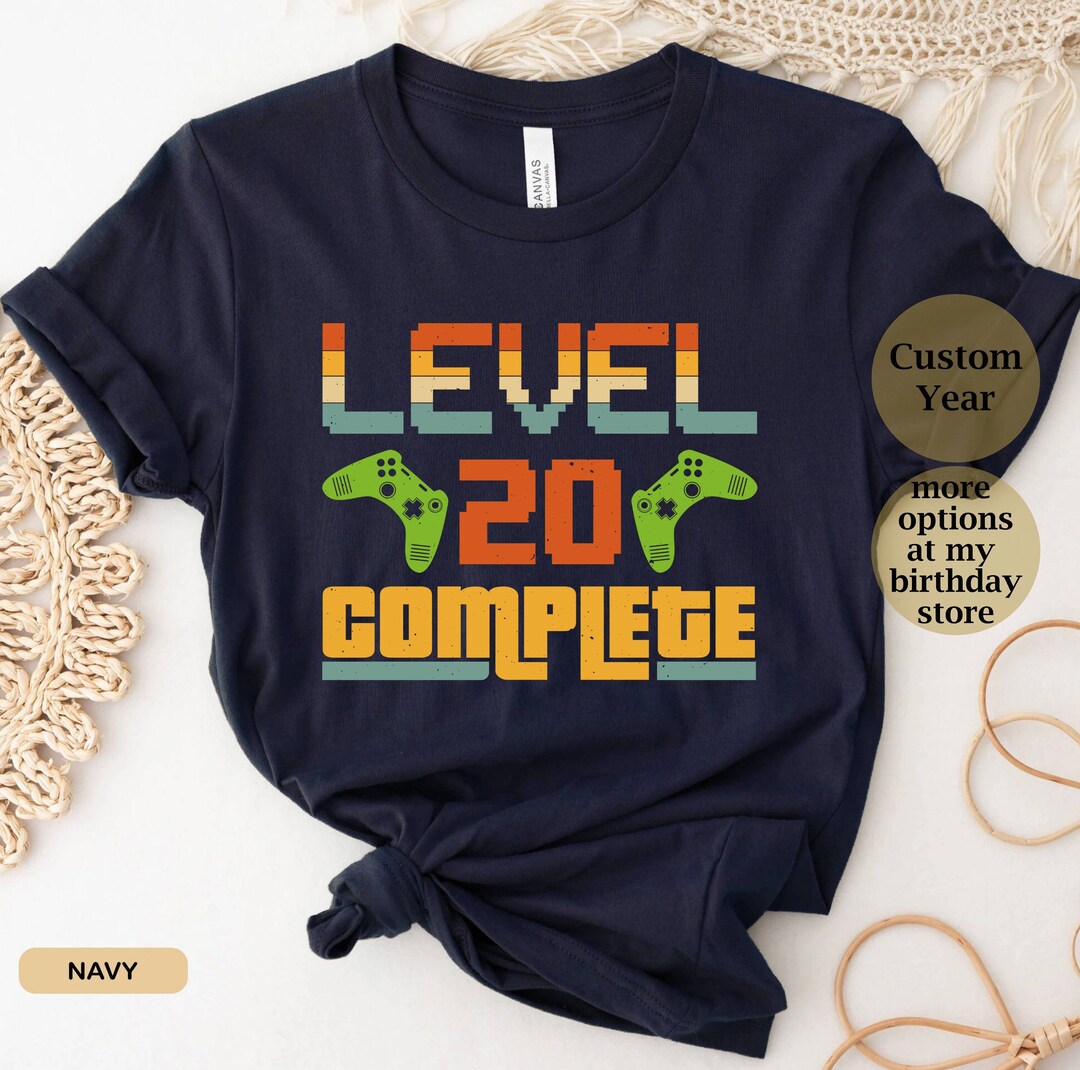 Level 20 Complete, 20 Year Anniversary Gift, 20 Year Married Sweatshirt ...