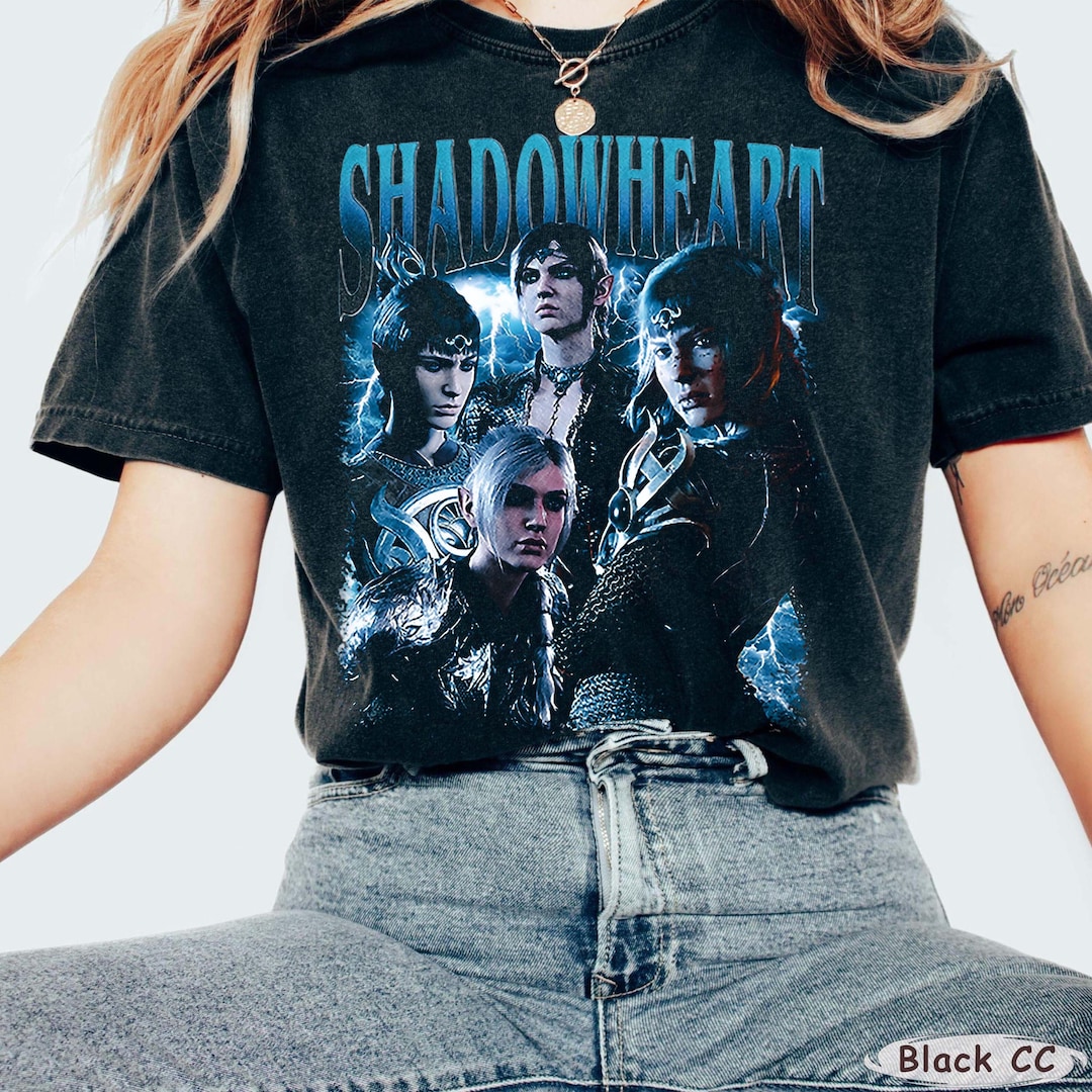 Shadowheart Baldur's Gate 3 T-shirt: Comfort Colors Vintage Unisex Tee ...