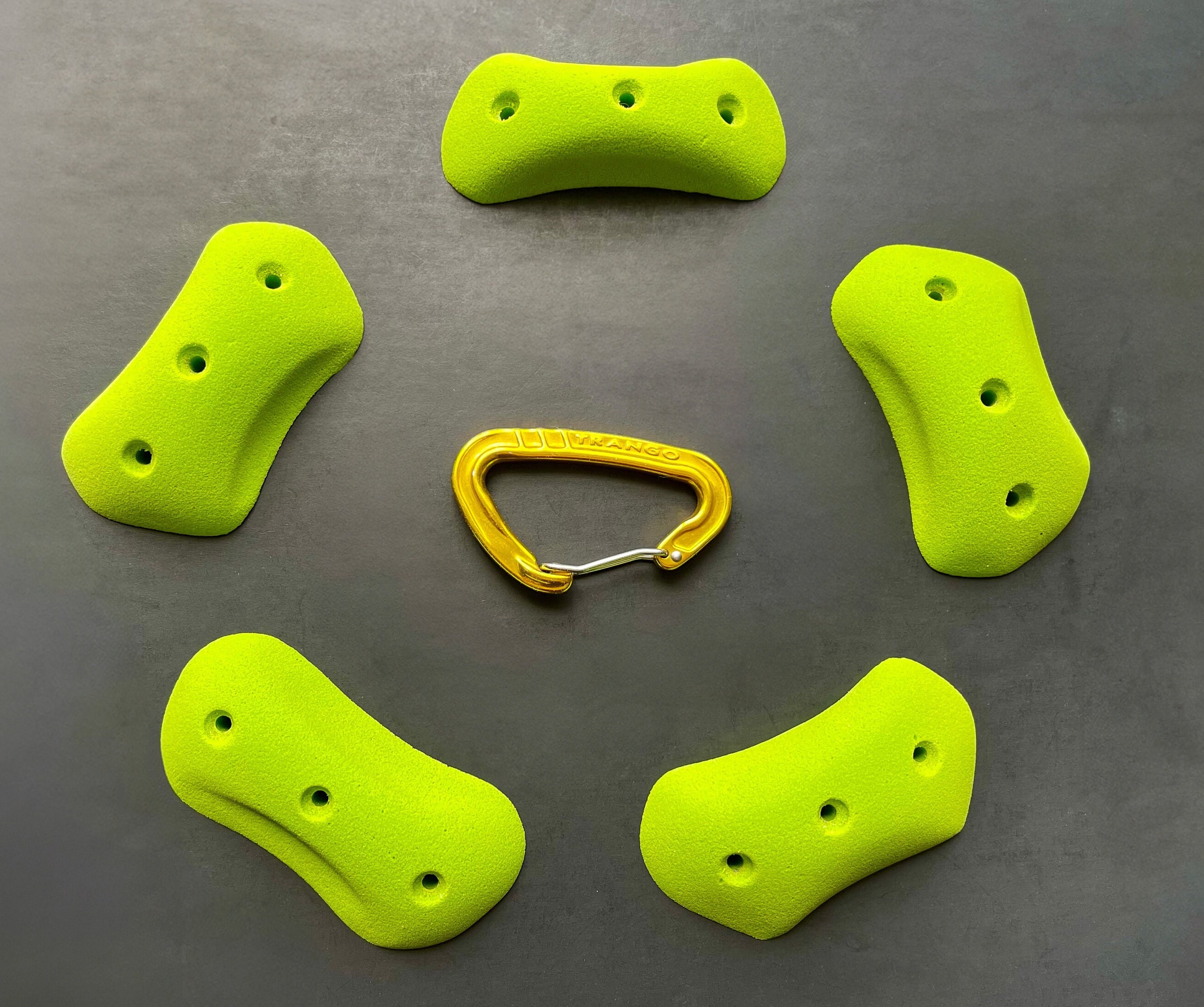 Climbing Holds - Small Brekka Sloper Pinch Set - Set of 5 Small Screw ...