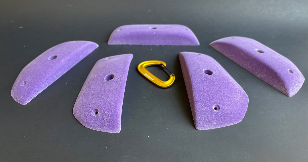 Climbing Holds Set - Long Laminas Set of 5 (flat, in Cut and Sloper ...