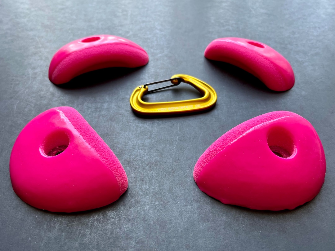 Bolt on Rock Climbing Holds - Basic Crimp Holds - Dual Tex Crimps - Set ...