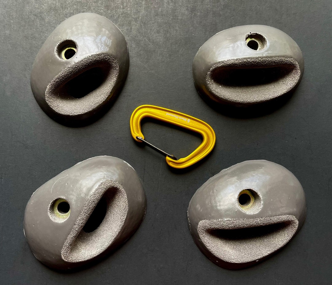 Rock Climbing Holds - Dual Tex Finger Pockets - Bolt on Rock Climbing ...