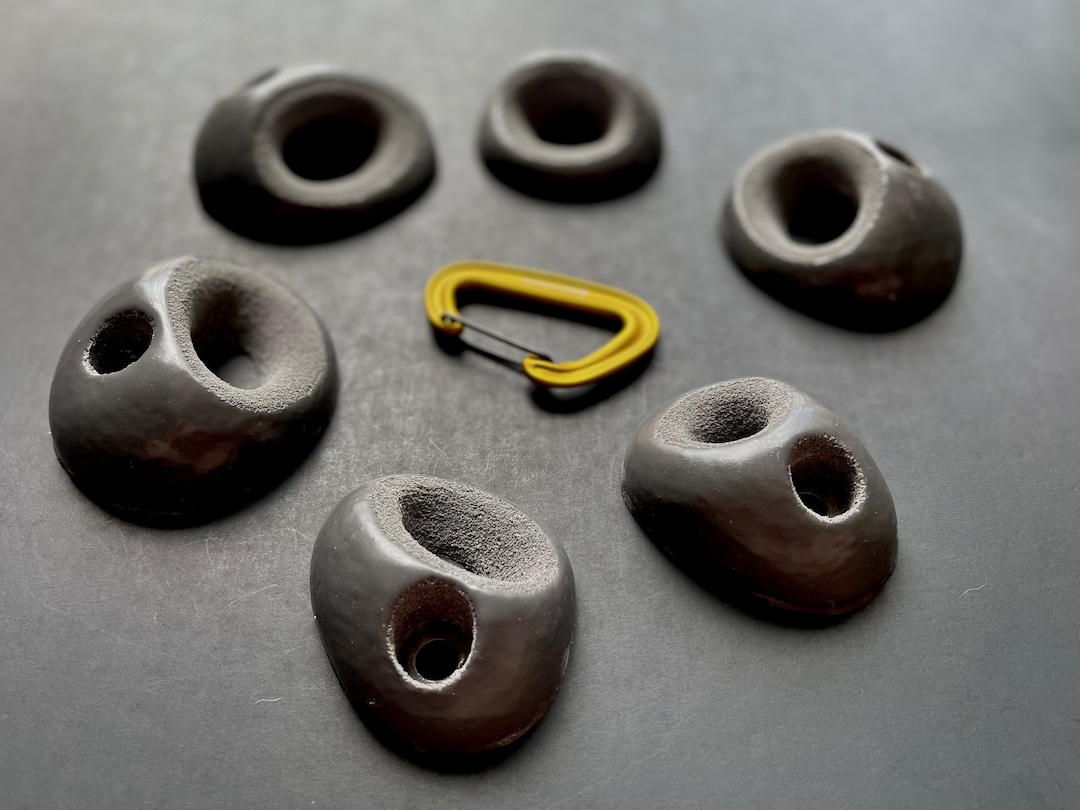 Rock Climbing Holds - Small Dual Tex Finger Pockets - Bolt on Rock ...