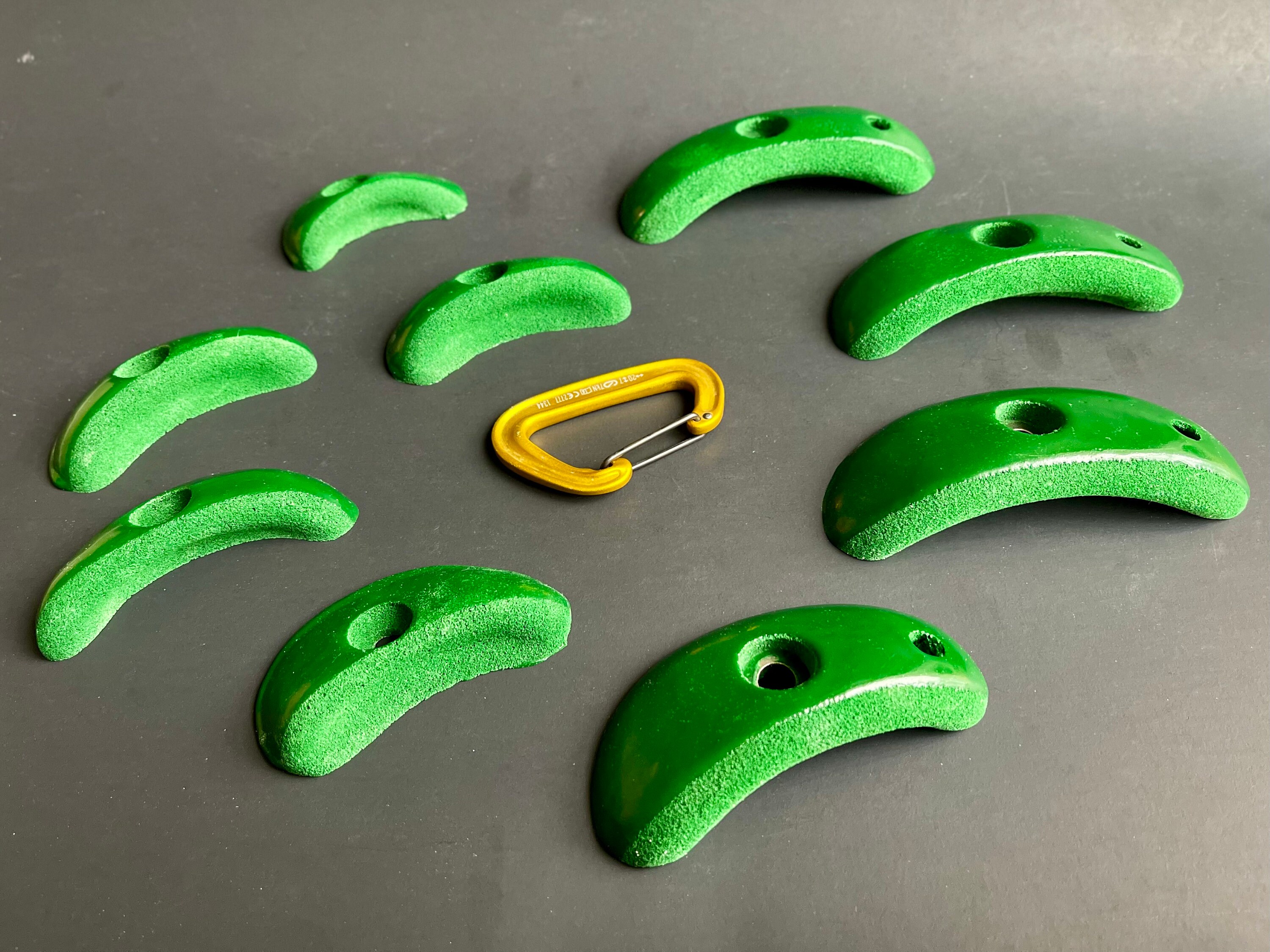 Rock Climbing Set Climb Holds Set of Crimps dual Tex - Etsy