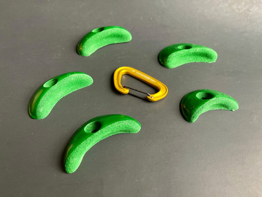 Rock Climbing Set - Climb Holds - Small Crimps - Dual Tex Holds - Set ...
