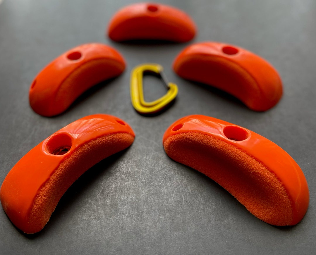 Climbing Holds - Dual Tex Oblong Pinches - Set of 5 Oblong Pinches - Etsy