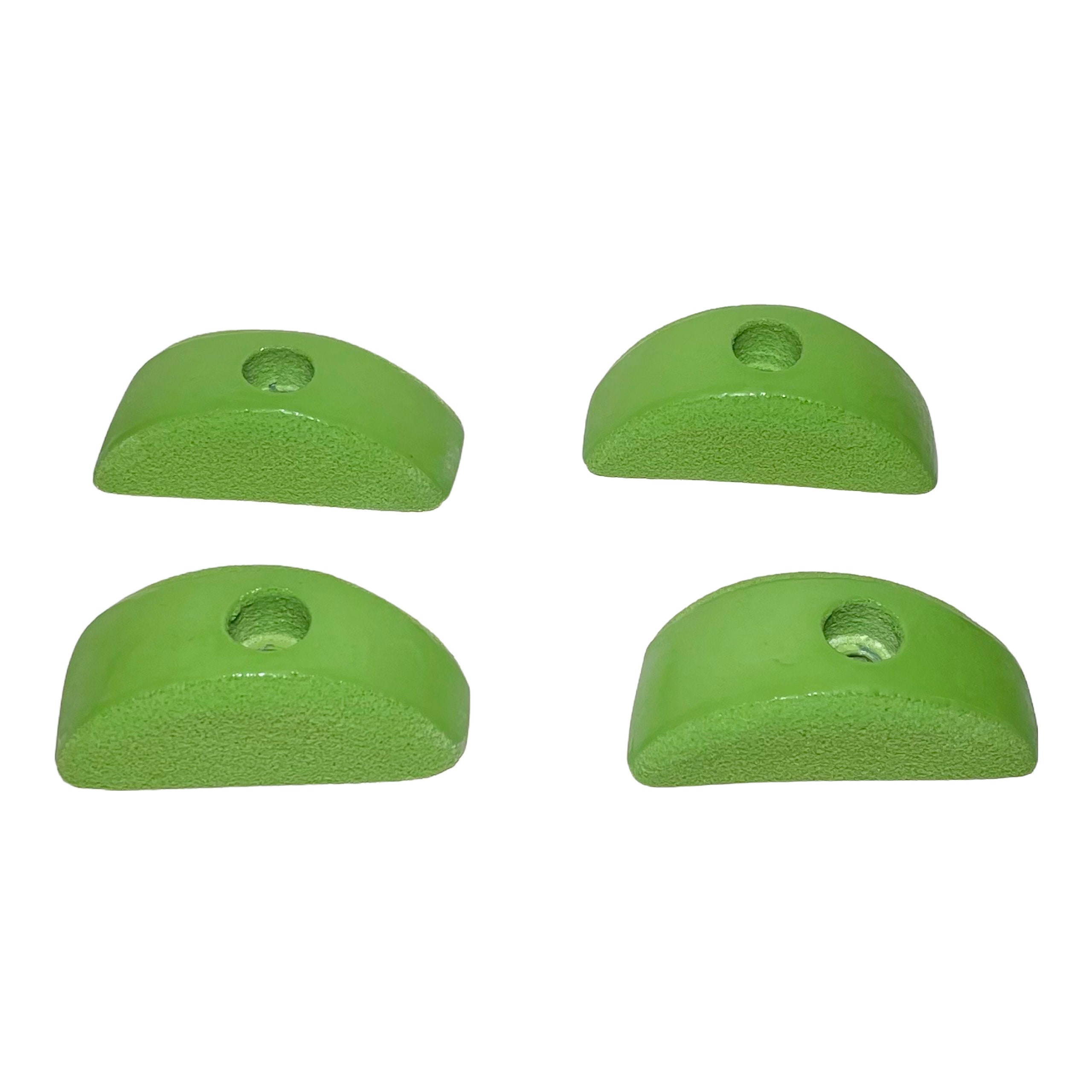 Set of 4 Lime-green Flat Dual-tex Pinch Climbing Holds - Etsy