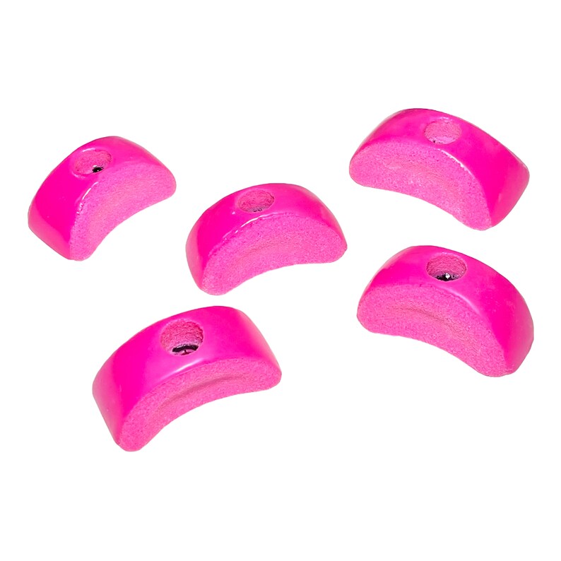 Rock Climb Holds Hand Hold Climbing Hold Set Pink Dual Tex Set crimps ...