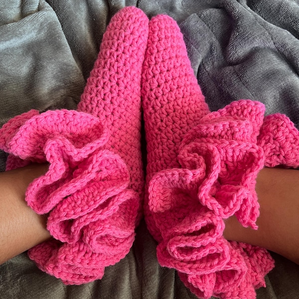 Ruffle Boot Socks - Etsy