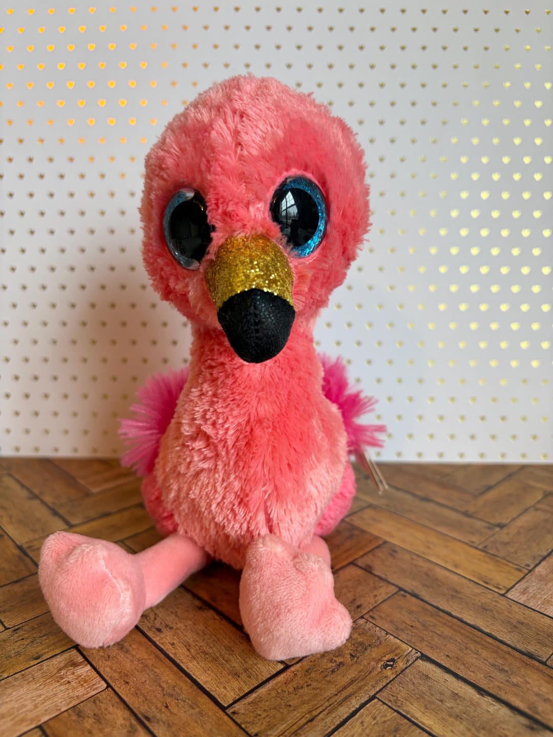 Ty Beanie Boo Gilda the Flamingo With Blue Eyes 6” NWT MINT - Etsy