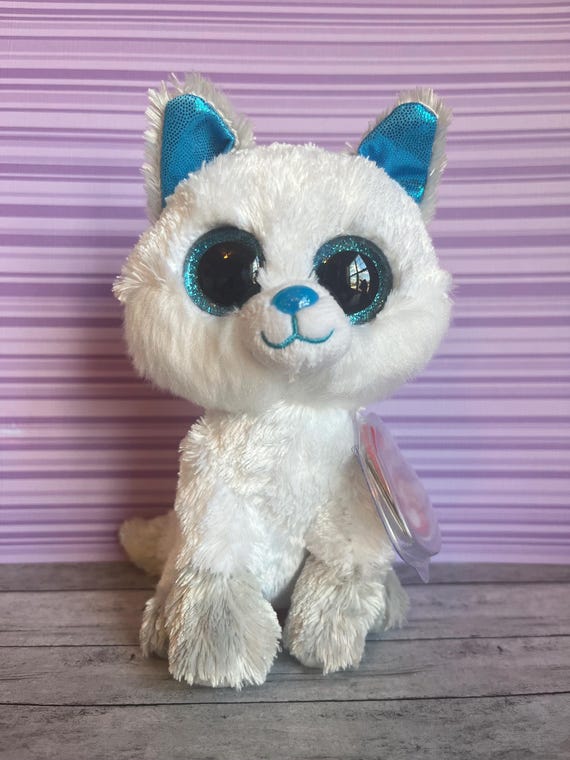 Arctic Wolf Beanie Baby