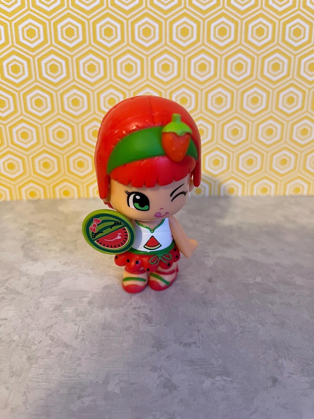 Famosa Pinypon Red Watermelon Doll - Etsy
