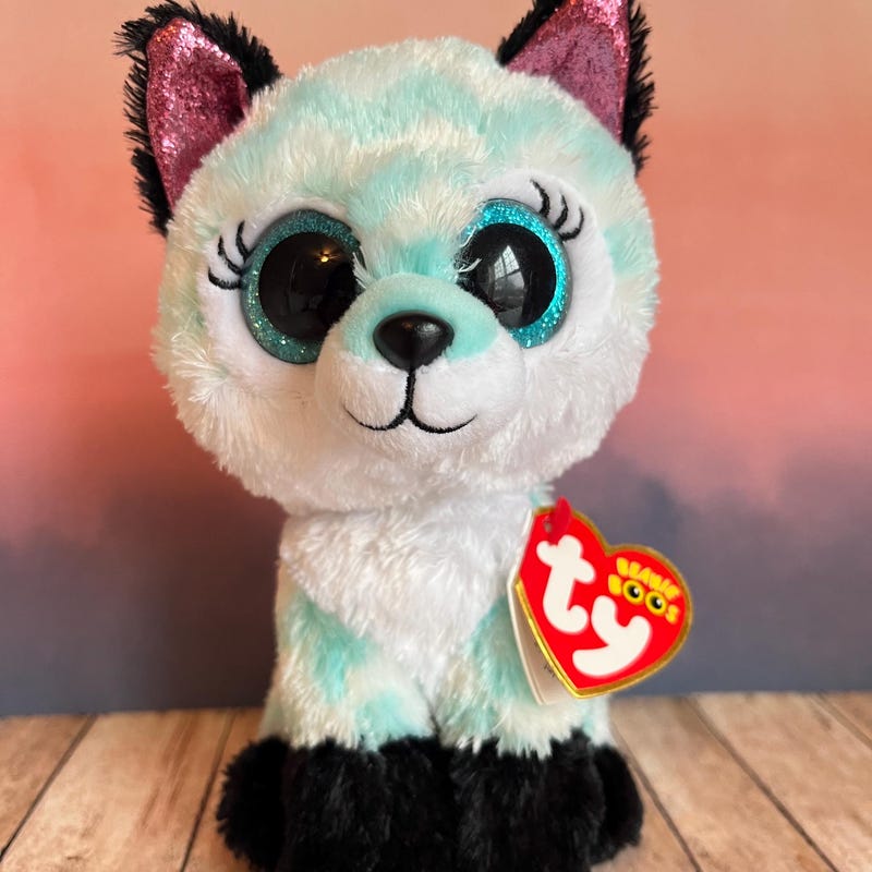 Blue Beanie Boo - Etsy