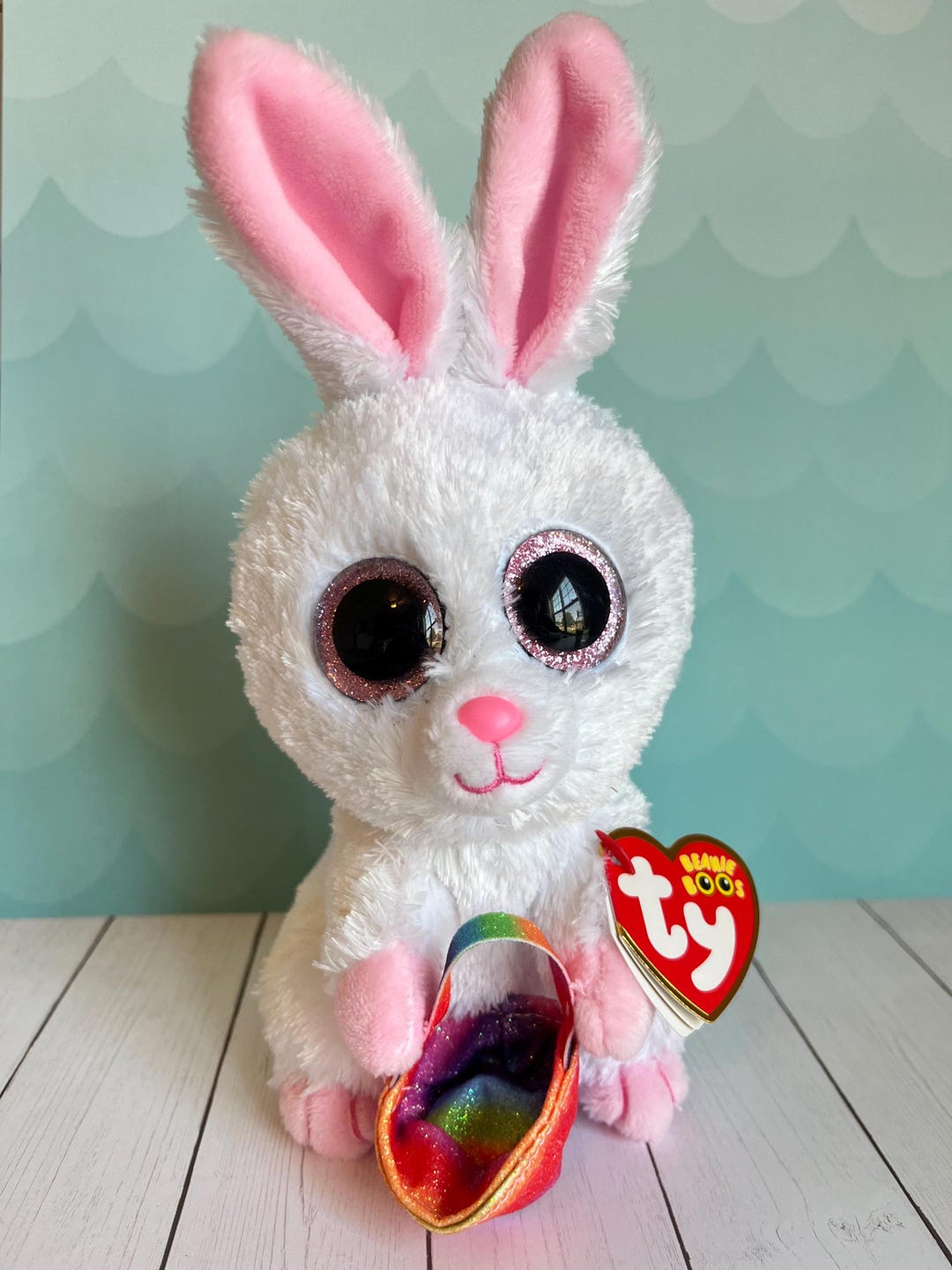 Ty Beanie Boo Sunday the Easter Bunny 6” NWT MINT - Etsy
