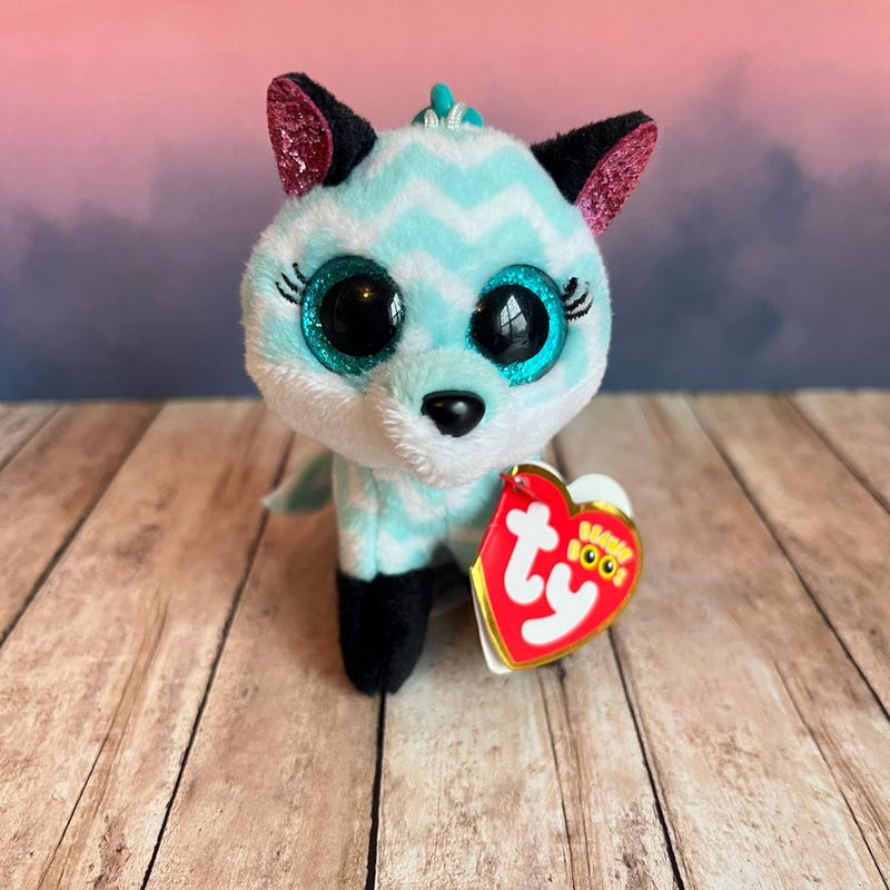 Blue Beanie Boo - Etsy