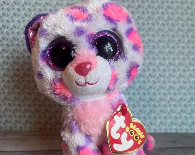 RESERVED FOR WAYNE - Ty Beanie Boo Serena the White Snow Leopard With ...