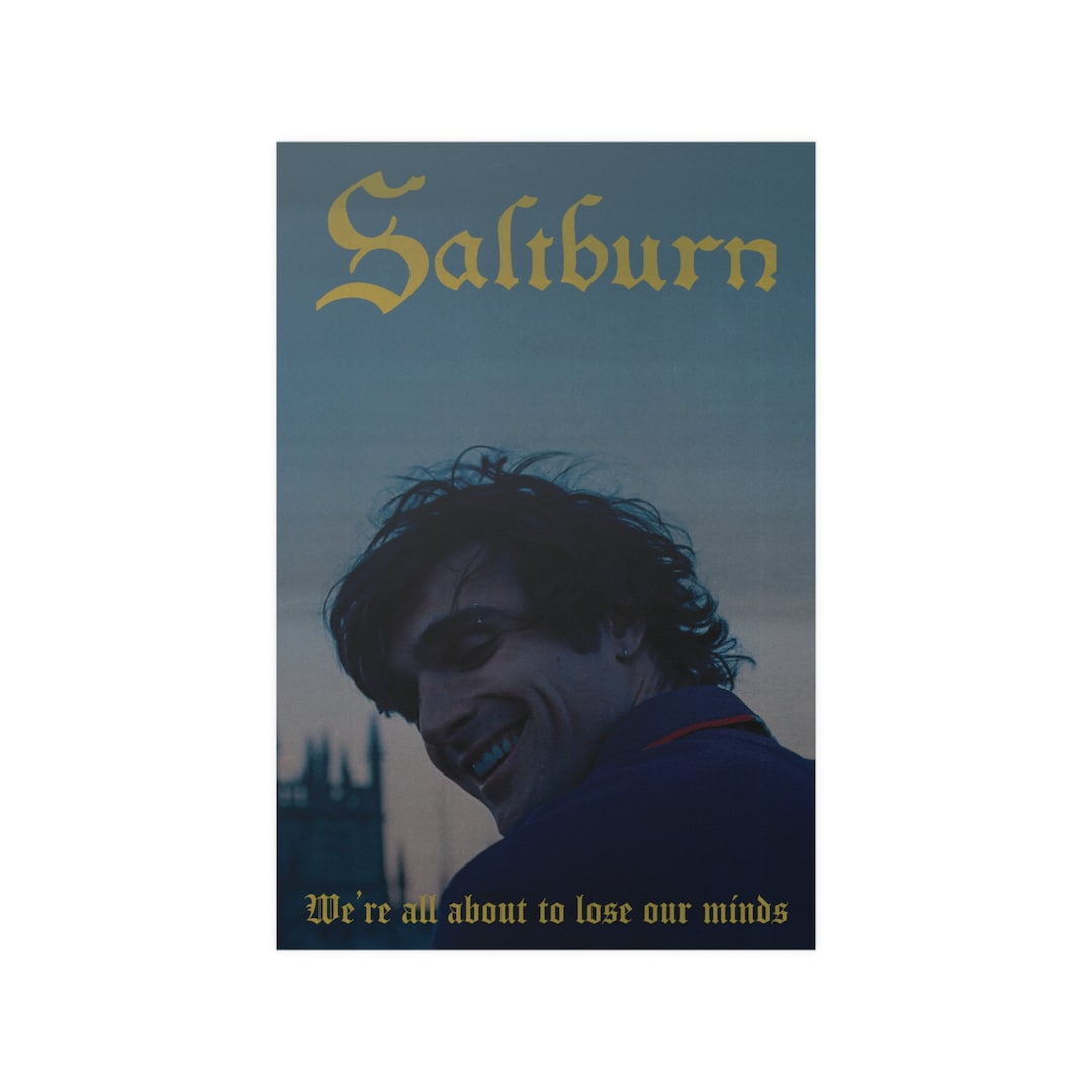 Saltburn Poster 12 In. by 18 In. Saltburn Merch Jacob Elordi Poster A24 ...