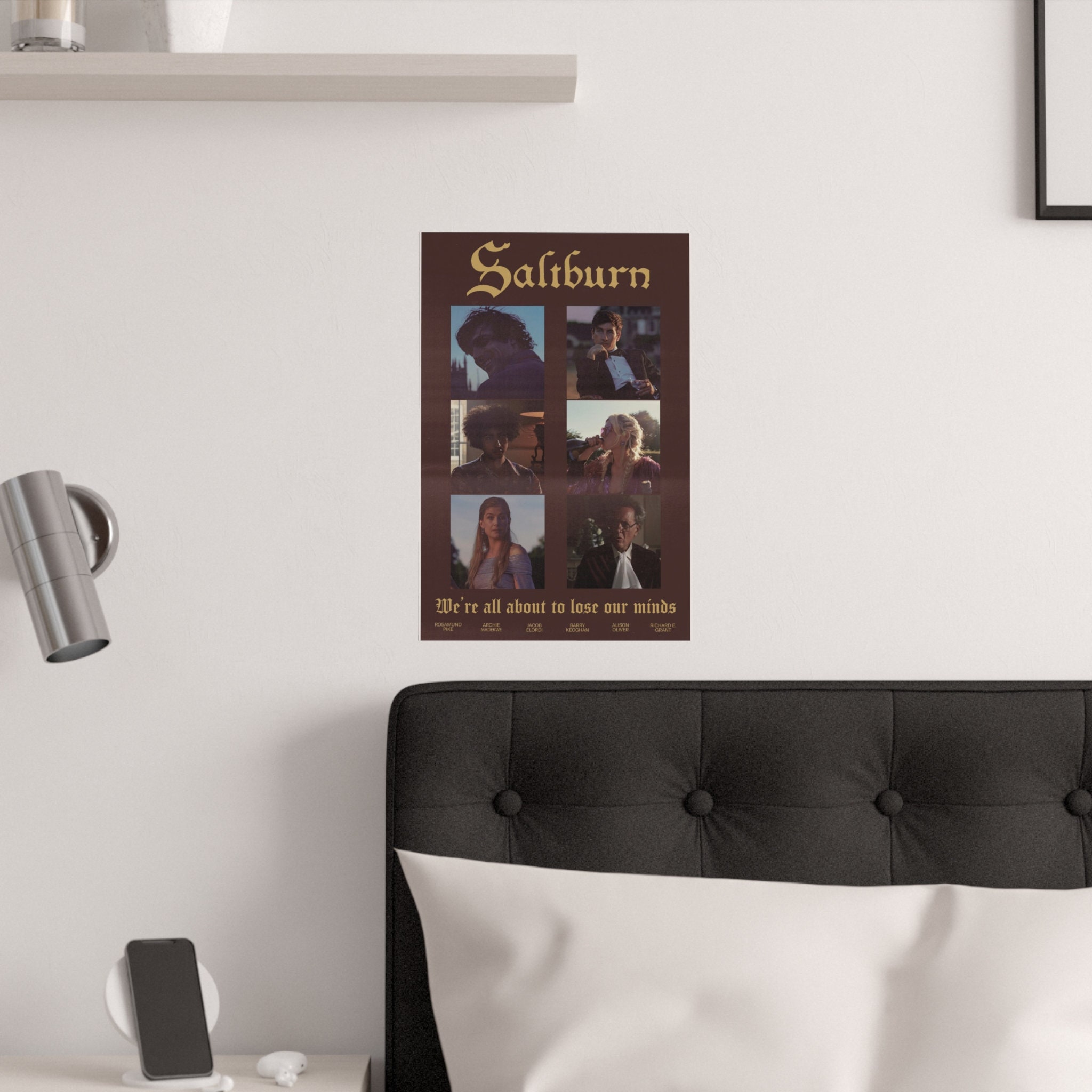 Saltburn Poster 12 In. by 18 In. Saltburn Merch Jacob Elordi Poster A24 ...
