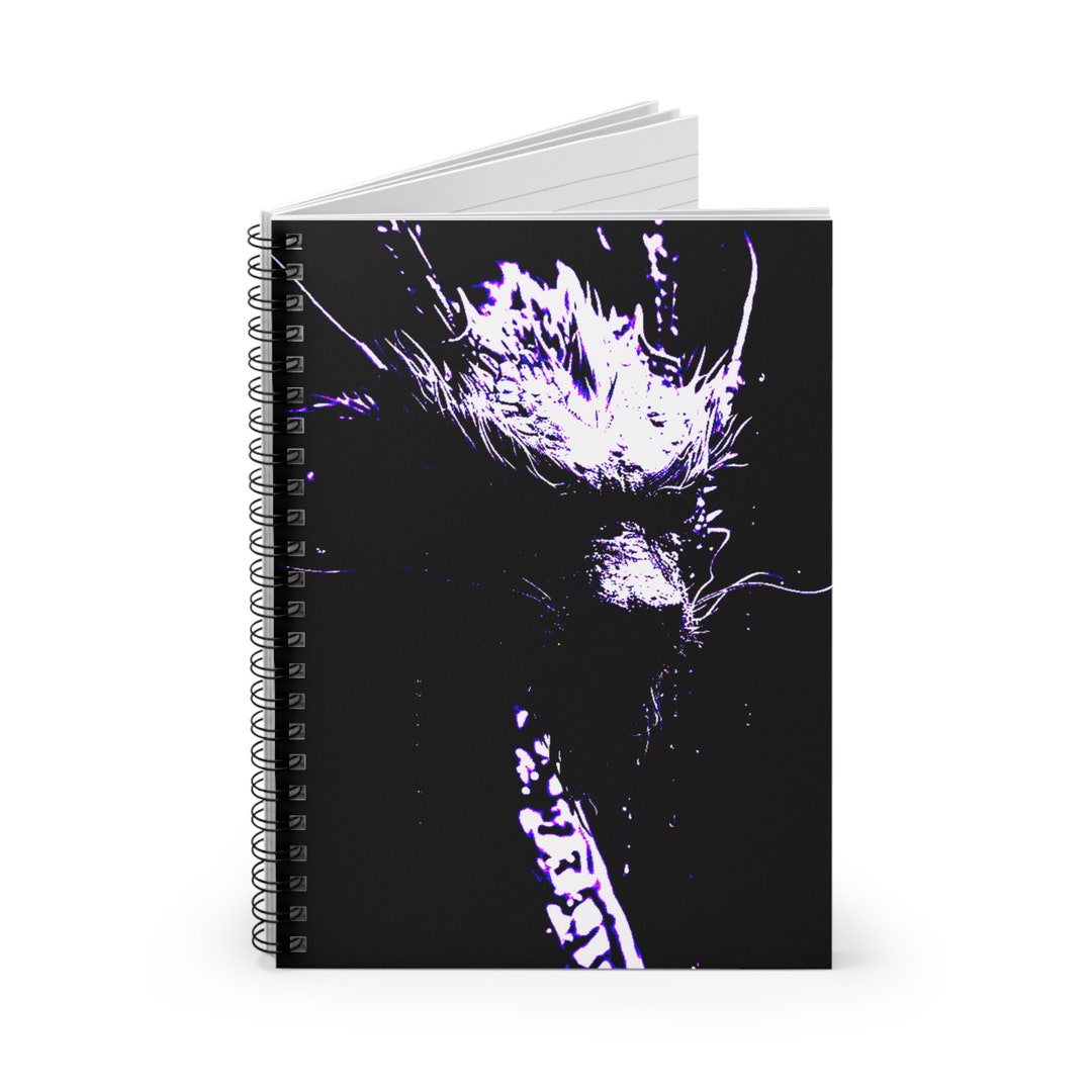 Red Purple Dragon Spiral Notebook Dragon Notebook, Dragon Anime ...