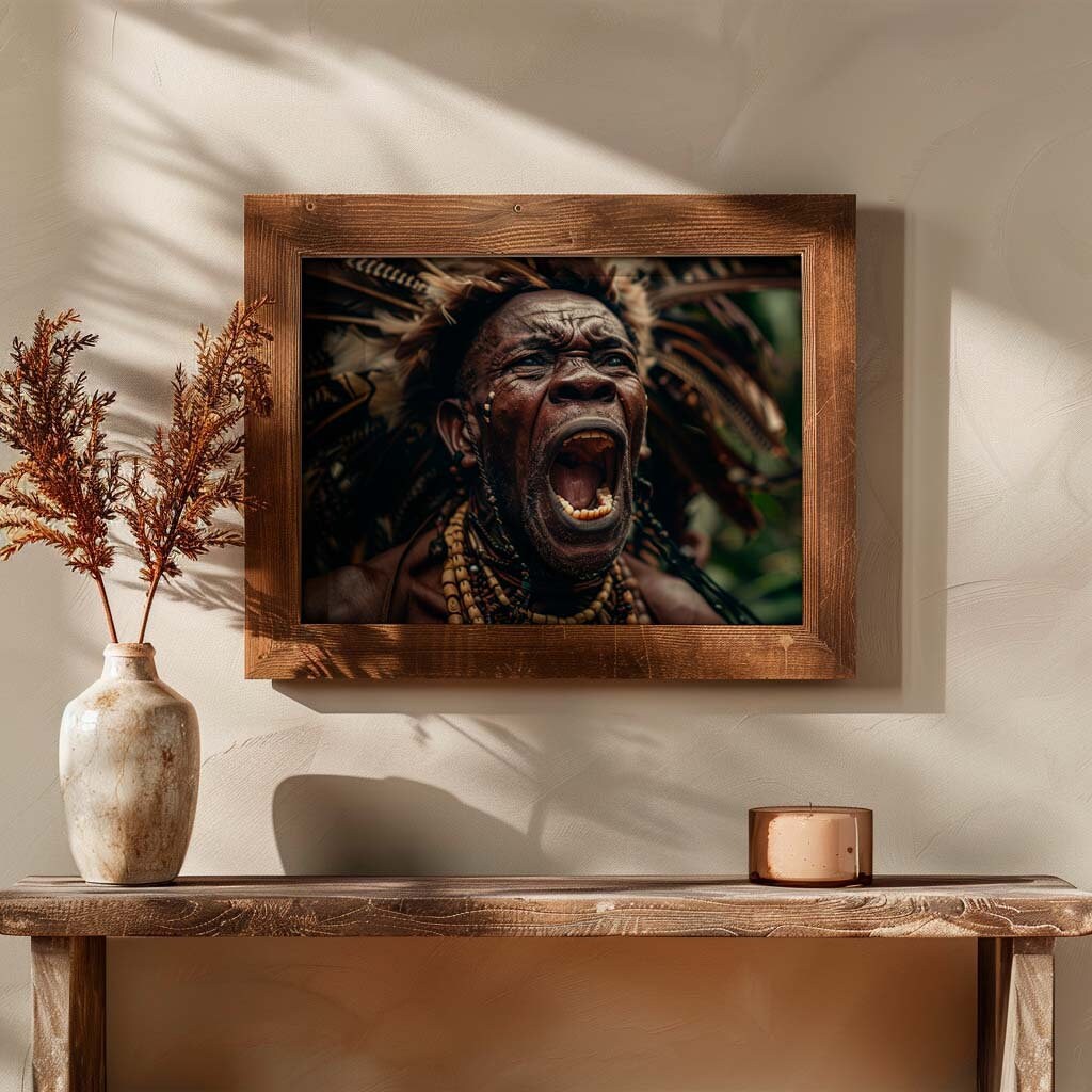 Man Yelling Digital Art, Artwork, Wall Art, Digital Artwork, Print Art ...