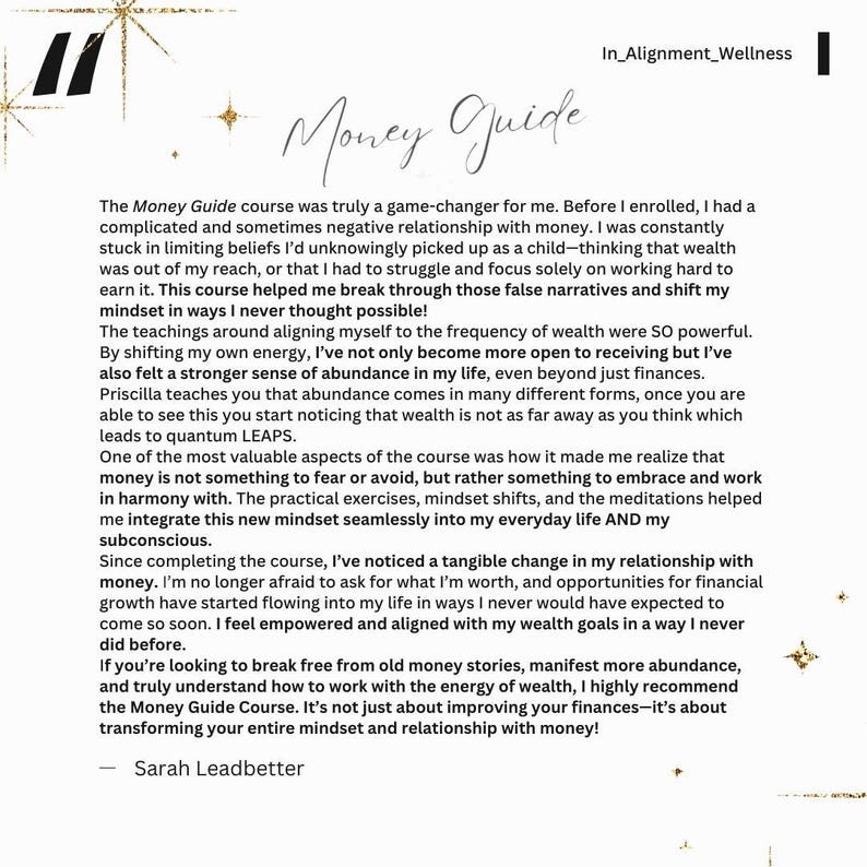 Money Guide Workbook - Spanish Version (PDF) EN ESPAÑOL - Etsy