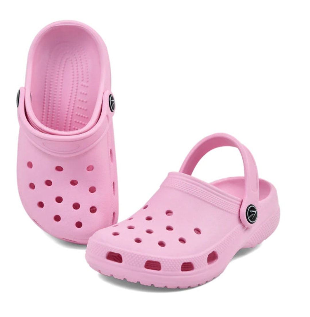 Pink Kids Basic Clogs or Sandals - Etsy