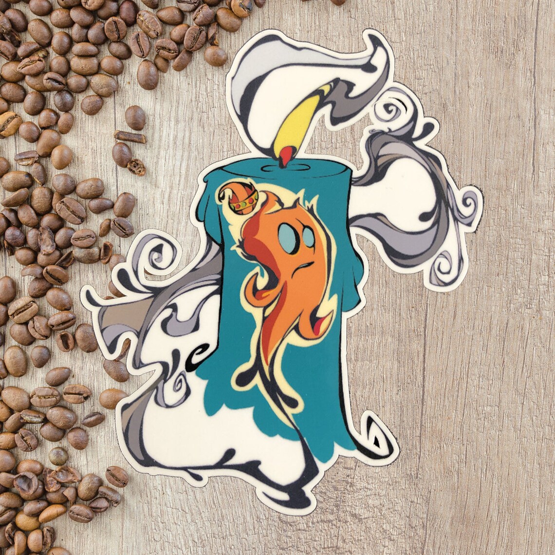 Celtic Will O' the Wisp Sticker, Scottish Gift for Bookworms and ...