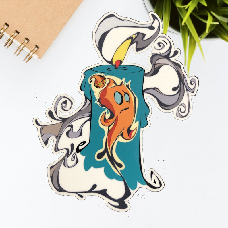 Celtic Will O' the Wisp Sticker, Scottish Gift for Bookworms and ...