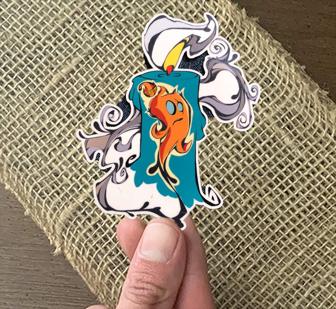 Celtic Will O' the Wisp Sticker, Scottish Gift for Bookworms and ...