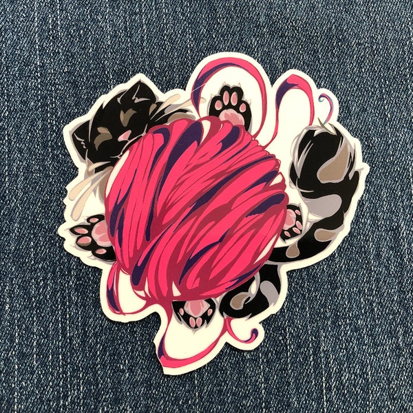 Cat Sticker - Etsy