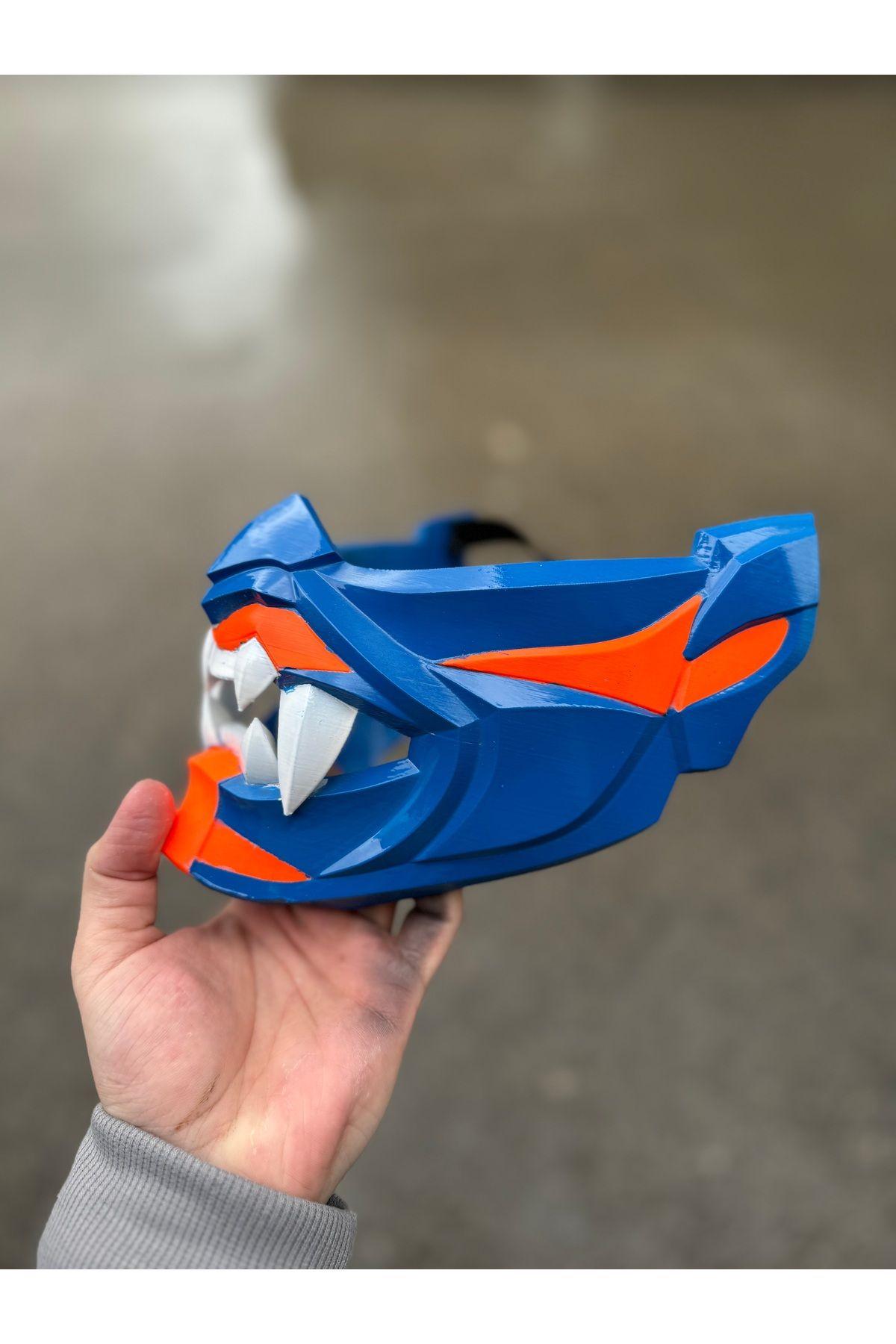 Valorant Yoru Mask, Durable Plastic Cosplay Mask, Gaming Costume Prop ...