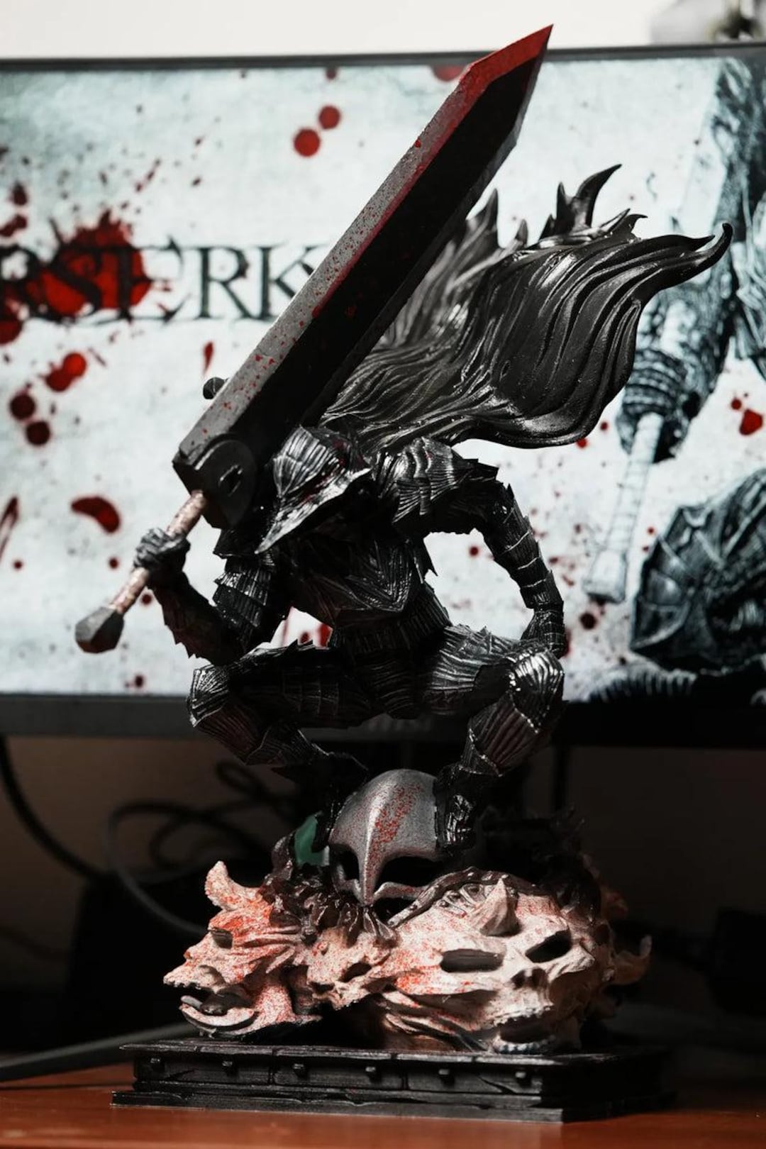 Berserk Guts Figurine 50 Cm Giga Boy, Berserk Manga Collectible ...