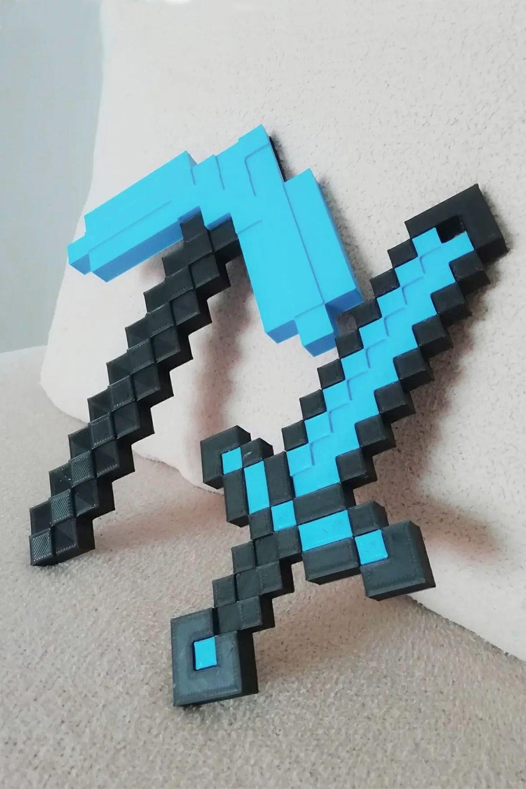 Minecraft Diamond Tool Set, Minecraft Pickaxe, Minecraft Sword, Kids ...