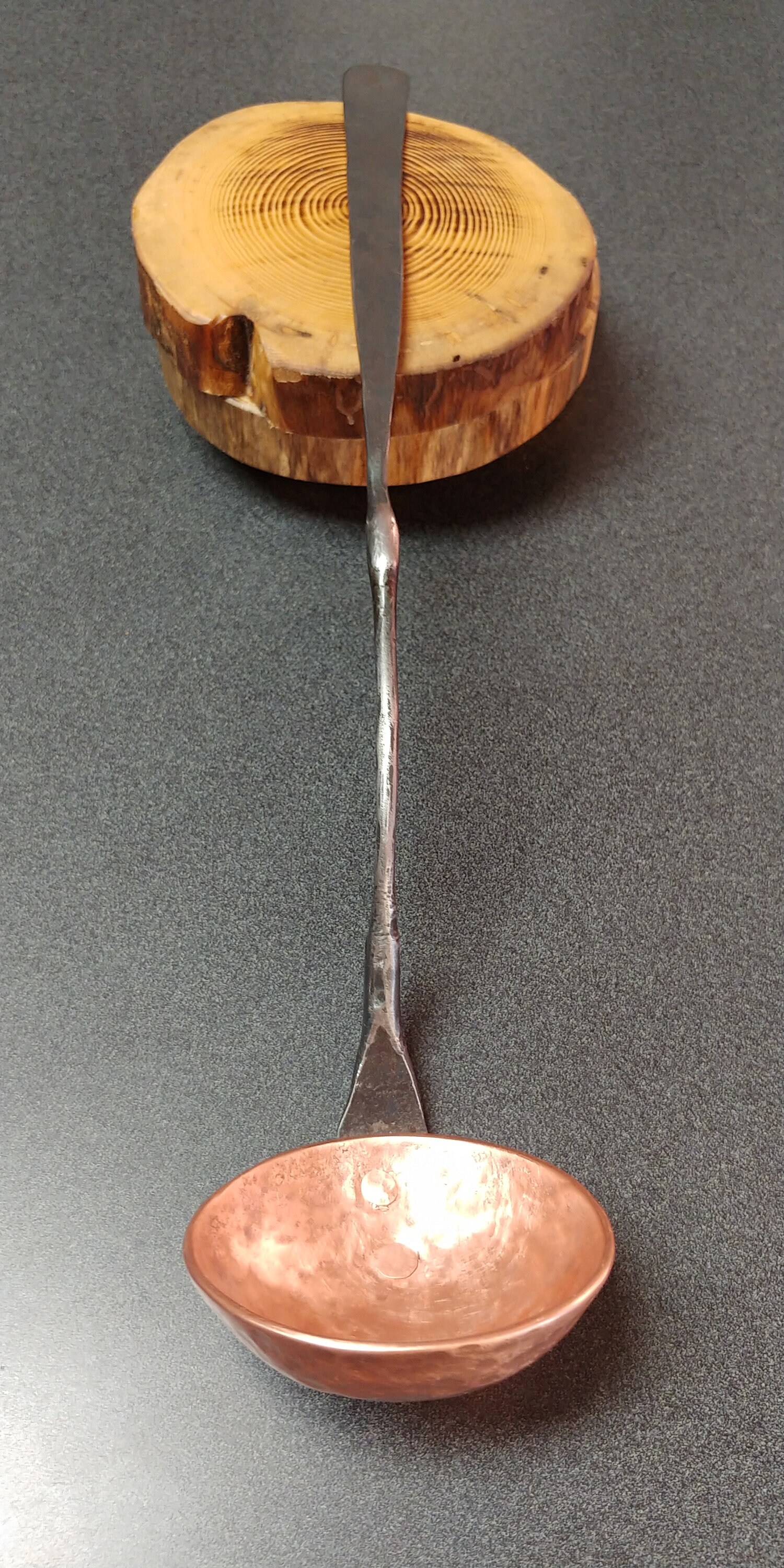 Hand Forged Beautiful Copper Ladle, Coloinal Style. Experience History ...