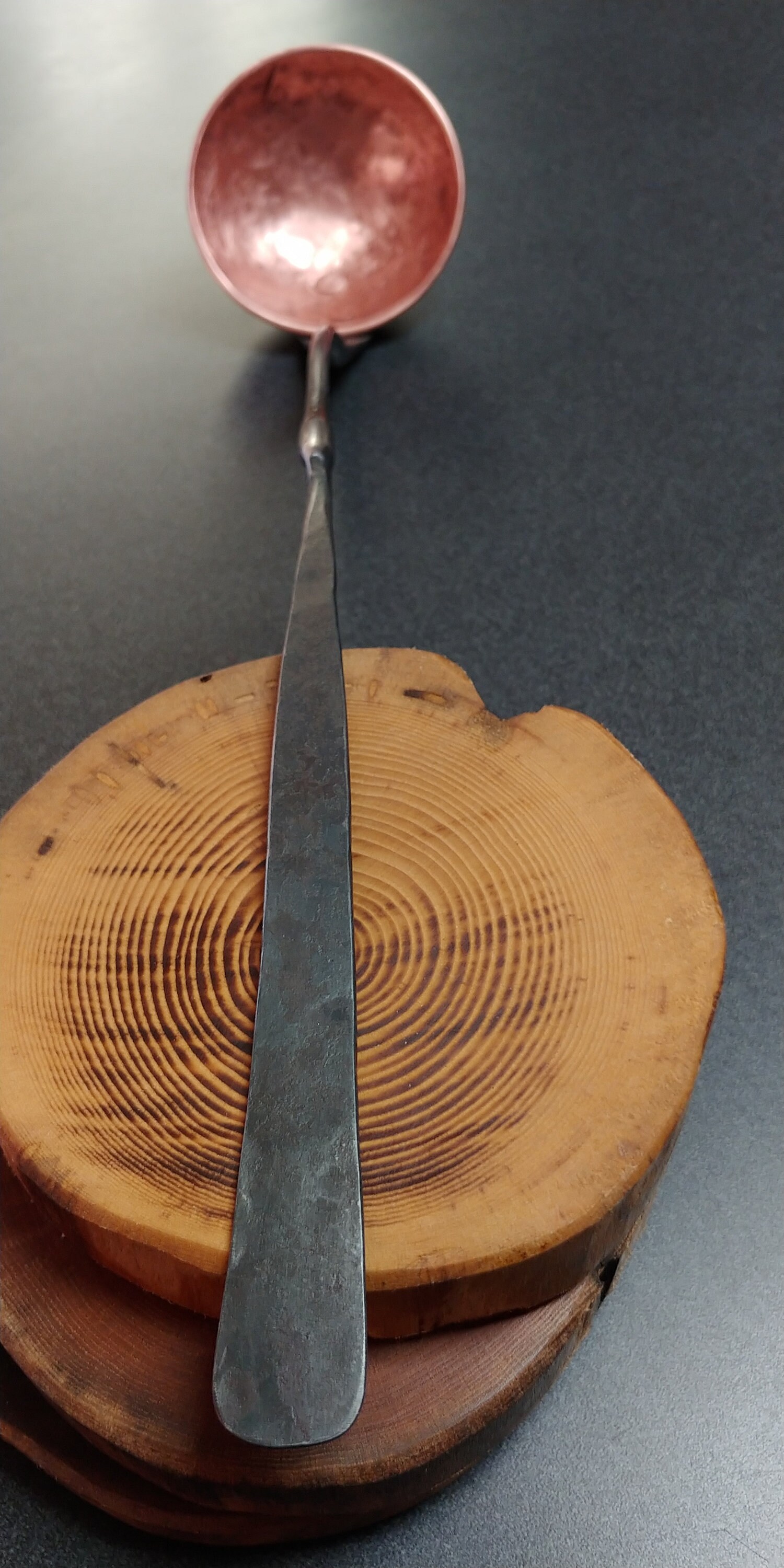 Hand Forged Beautiful Copper Ladle, Coloinal Style. Experience History ...