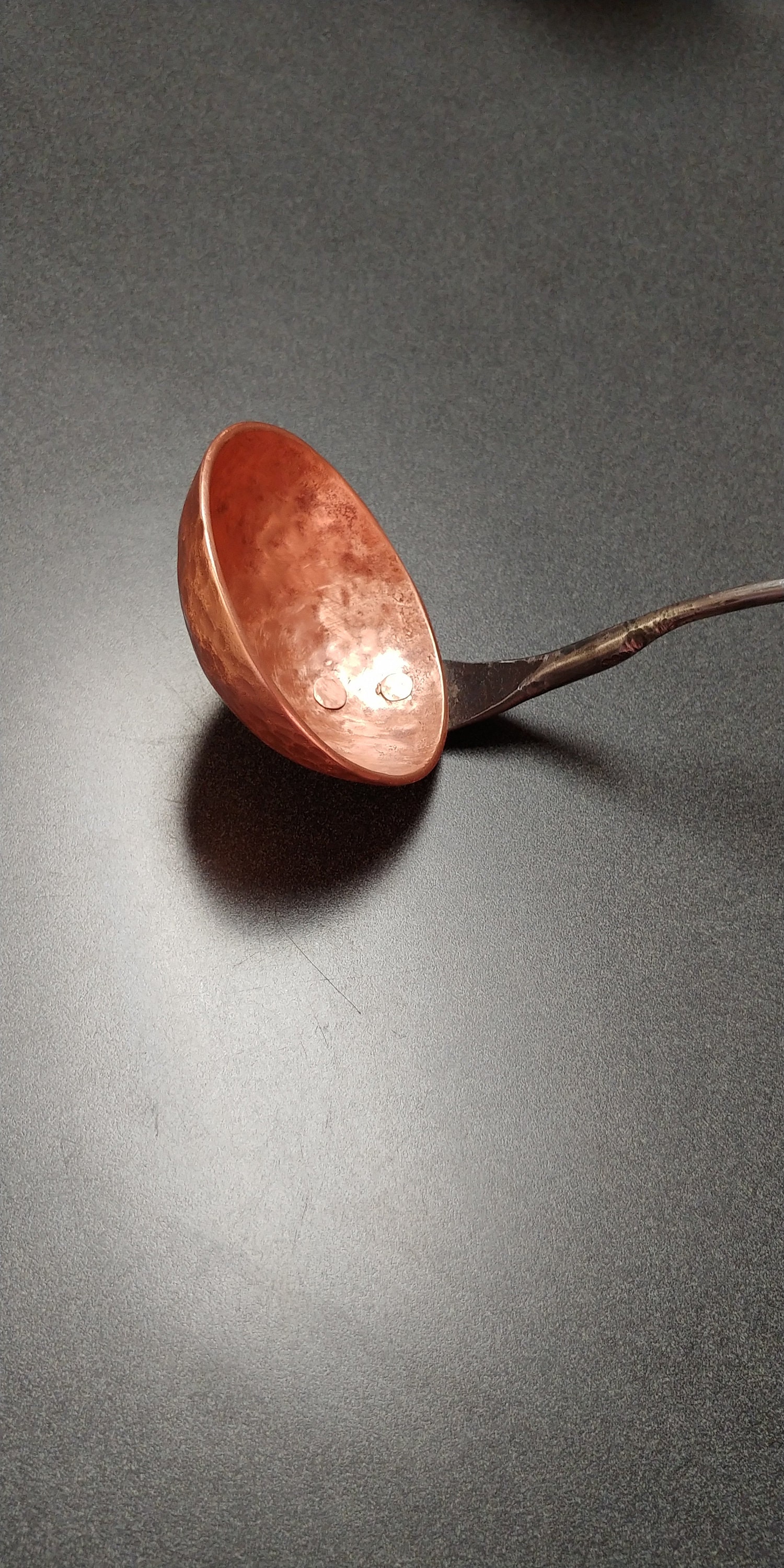 Hand Forged Beautiful Copper Ladle, Coloinal Style. Experience History ...
