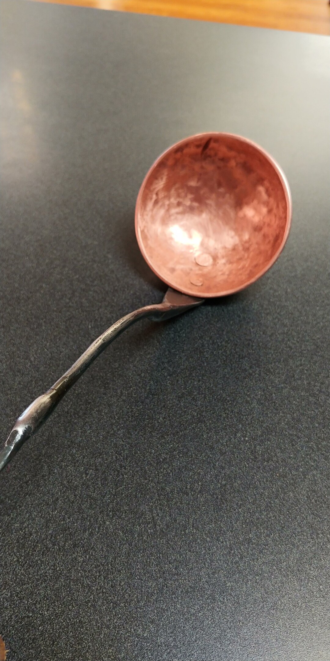Hand Forged Beautiful Copper Ladle, Coloinal Style. - Etsy
