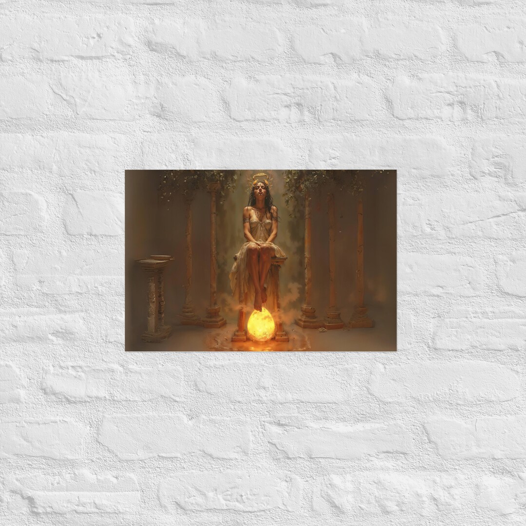 Third Edition Oracle of Delphi Poster - Etsy